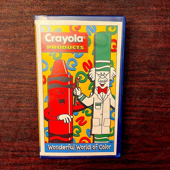 Crayola | Other | Vintage Crayola Vhs Video | Poshmark